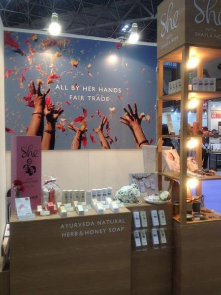 「She with Shapla Neer」 ギフトショー出展（9/2‐4） | シャプラニール＝市民による海外協力の会